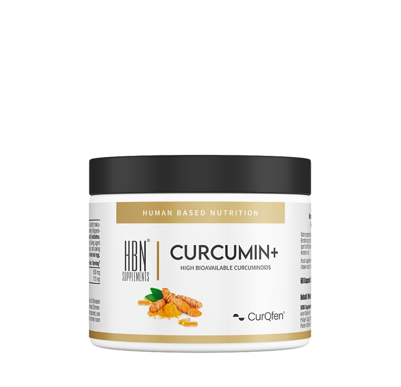 HBN - Curcumin+ mit patentiertem CurQfen® - 60 Caps