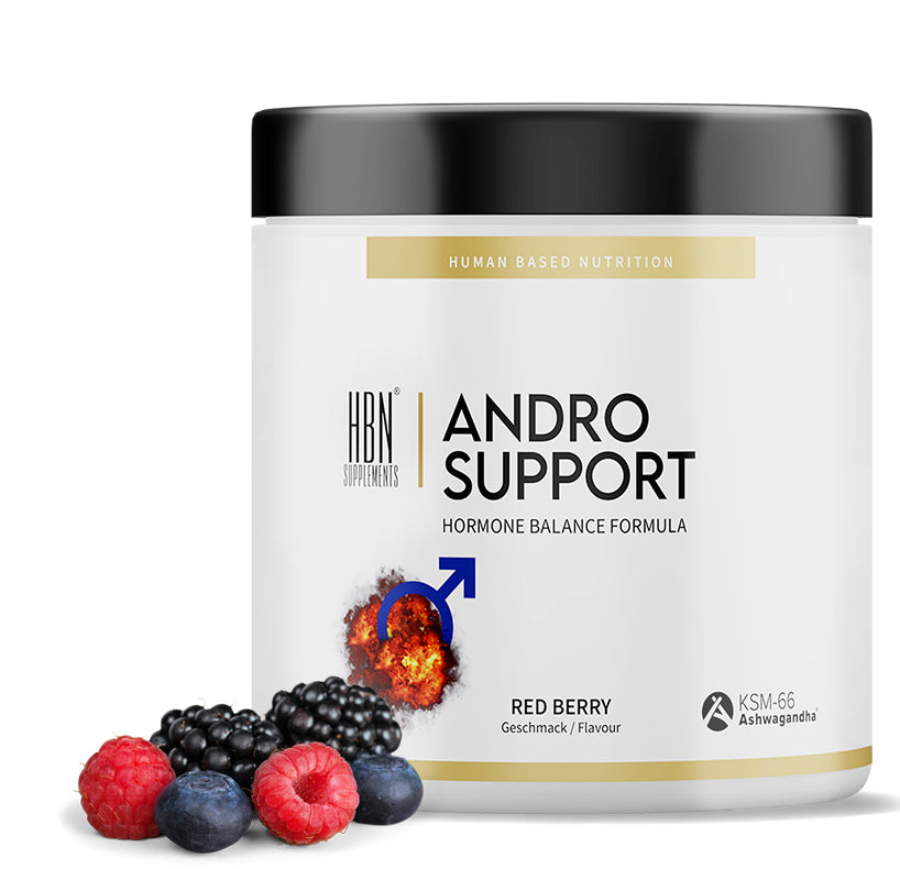 HBN Andro Support – 360g Pulver für das Hormonsystem des Mannes